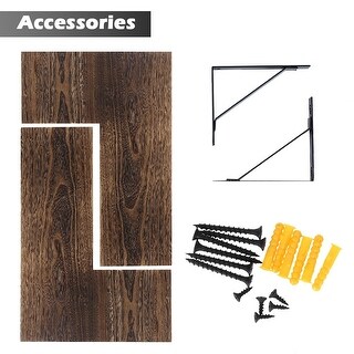 Creative Steel Wood Bookshelf Corner Shelf Living Room Showcase Storage ...