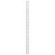 Eastport Adjustable Acrylic Decorative Slat Wall Panel Kit (contains 44 ...