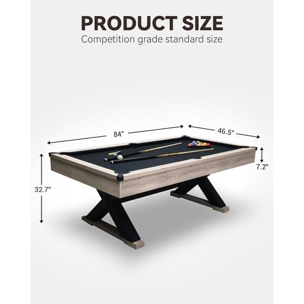 billiard table dimensions 7ft