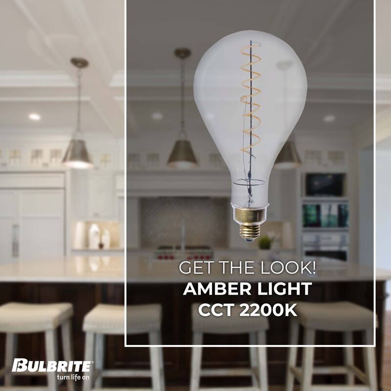 Bulbrite 4 Watt Grand Filaments Medium Dimmable (E26) LED Bulb - 200 ...