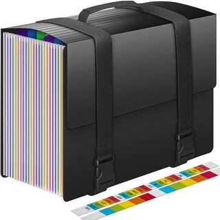 25 Pockets Portable Filing Box - Bed Bath & Beyond - 39427027