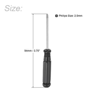 2.5mm Mini Phillips Screwdriver w Handle for Small Appliances, 5 Pcs ...