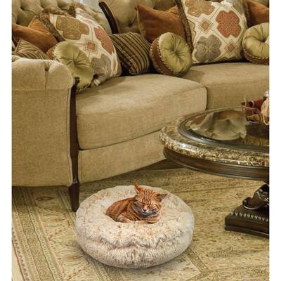 Bessie and Barnie Ultra Plush Blondie Deluxe Shag Dog/ Pet Lily Pod Bed ...