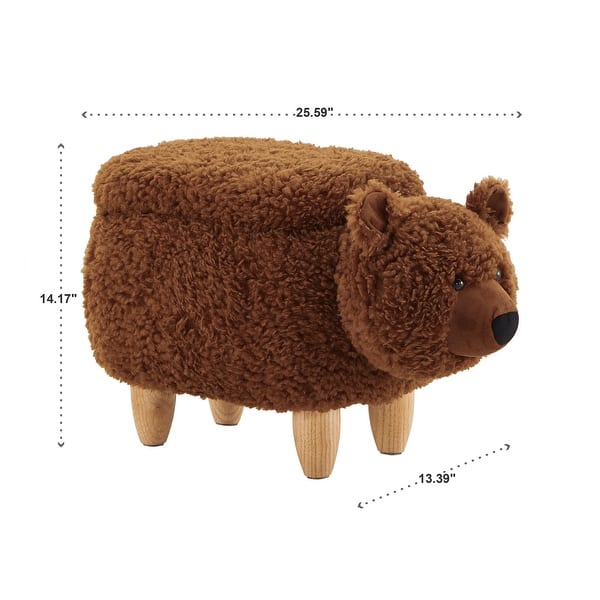 iQ Friends - Animal Storage Ottomans by iNSPIRE Q Junior - On Sale ...