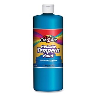 Washable Tempera Paint, Blue, 32 oz Bottle - Bed Bath & Beyond - 36403325