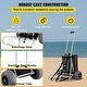 VEVOR Beach Carts for Sand Cargo Deck TPU Balloon Wheels 165LBS Loading ...