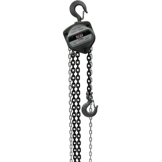 Jet S90-200-15 Contractor 2 Ton Hand Chain Hoist with 15 Foot Lift & 2 ...