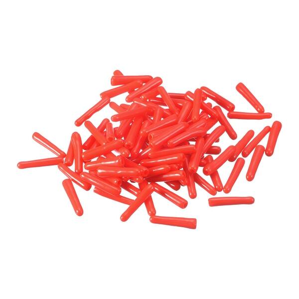 Rubber End Caps, 100Pcs 1.5mm Screw Thread Protector for Tube Bolt ...