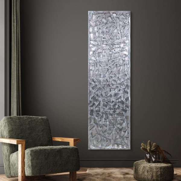 silver leaf wall