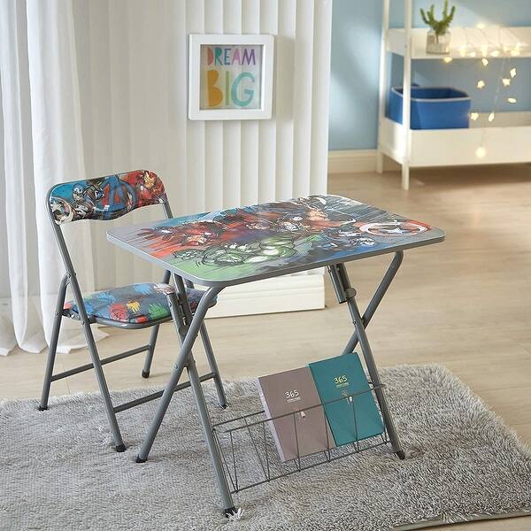 Marvel Avengers Activity Folding Desk And Chair Set - Bed Bath & Beyond ...