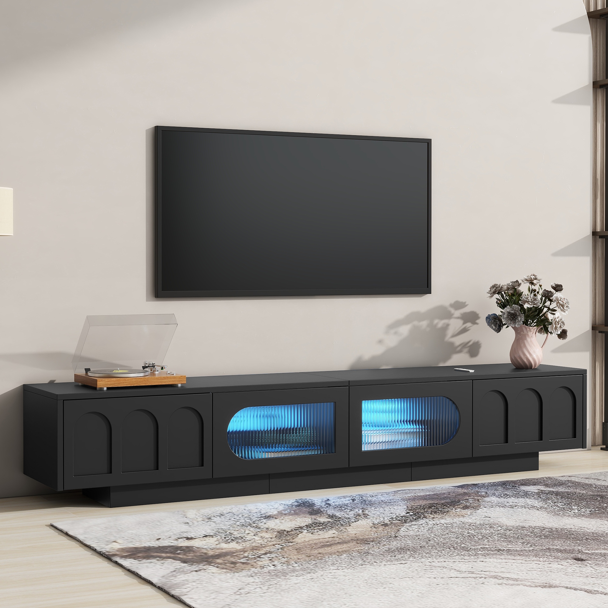 Enclosed tv unit store