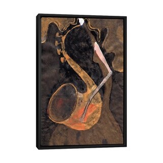 iCanvas "Jazz" by Maya Manolova Framed Canvas Print - Bed Bath & Beyond ...