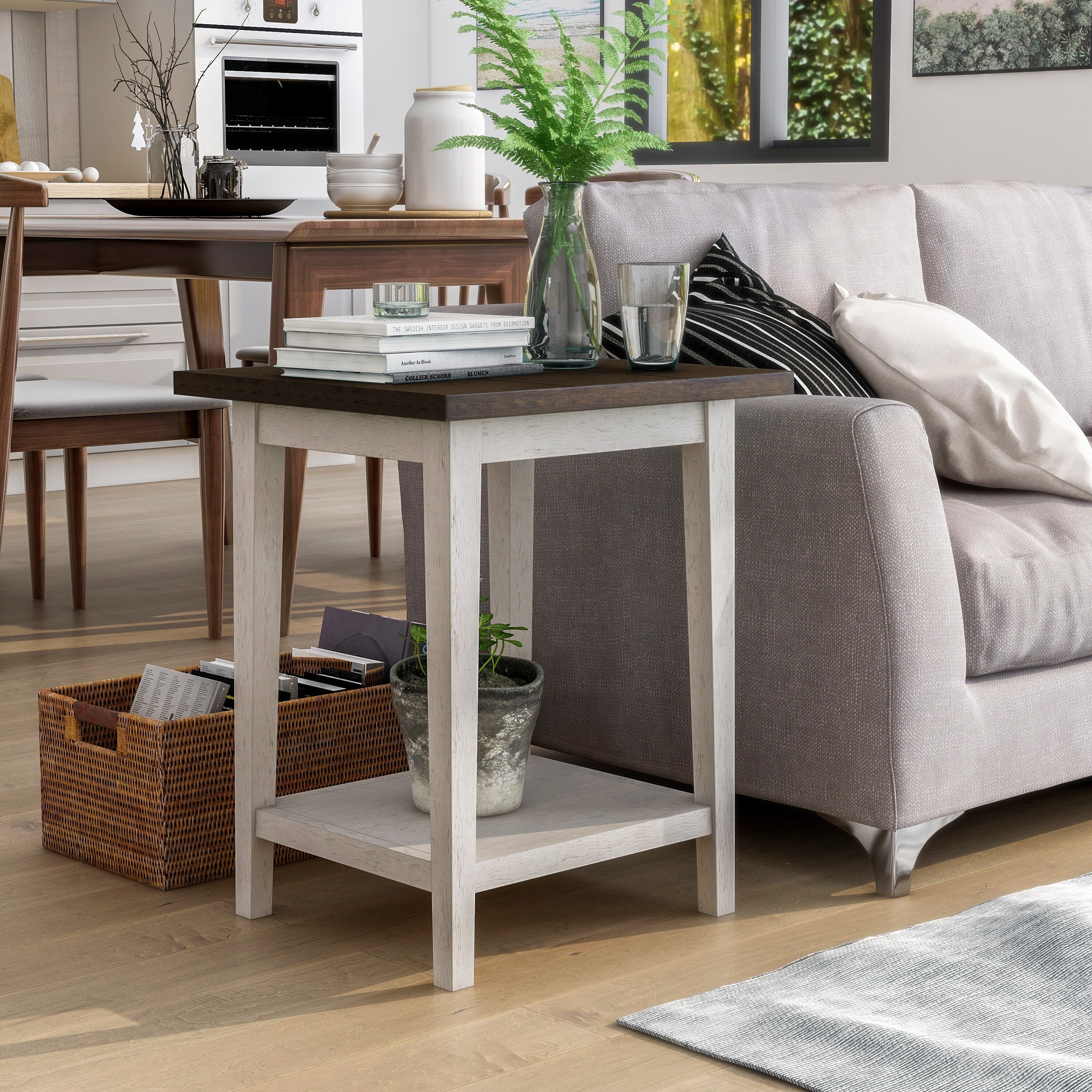 Off-White Side Tables - Bed Bath & Beyond