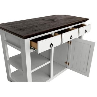 Talon Brands 60" Rustic Kitchen Island - Bed Bath & Beyond - 39130490