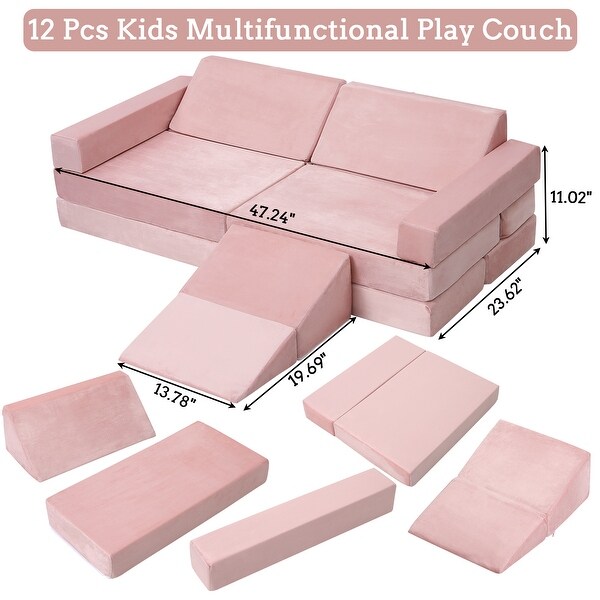 Nugget couch size store