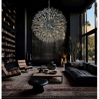 KAYLA Modern Indoor Crystal Chandelier for Dining Room, Kitchen Island ...