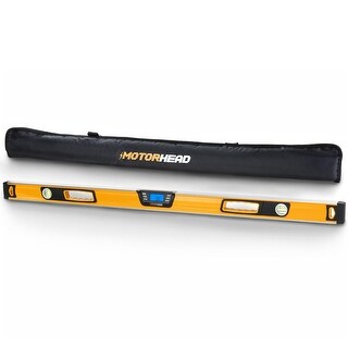 MOTORHEAD MH-02-DL-B1-48-1, 48in Smart Digital Level, 360°, Magnetic ...