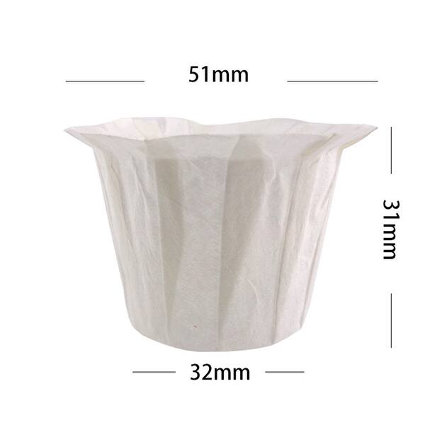 20/50/100Pcs Disposable CupShaped Hand Drip Coffee Brewer Filter Paper ...