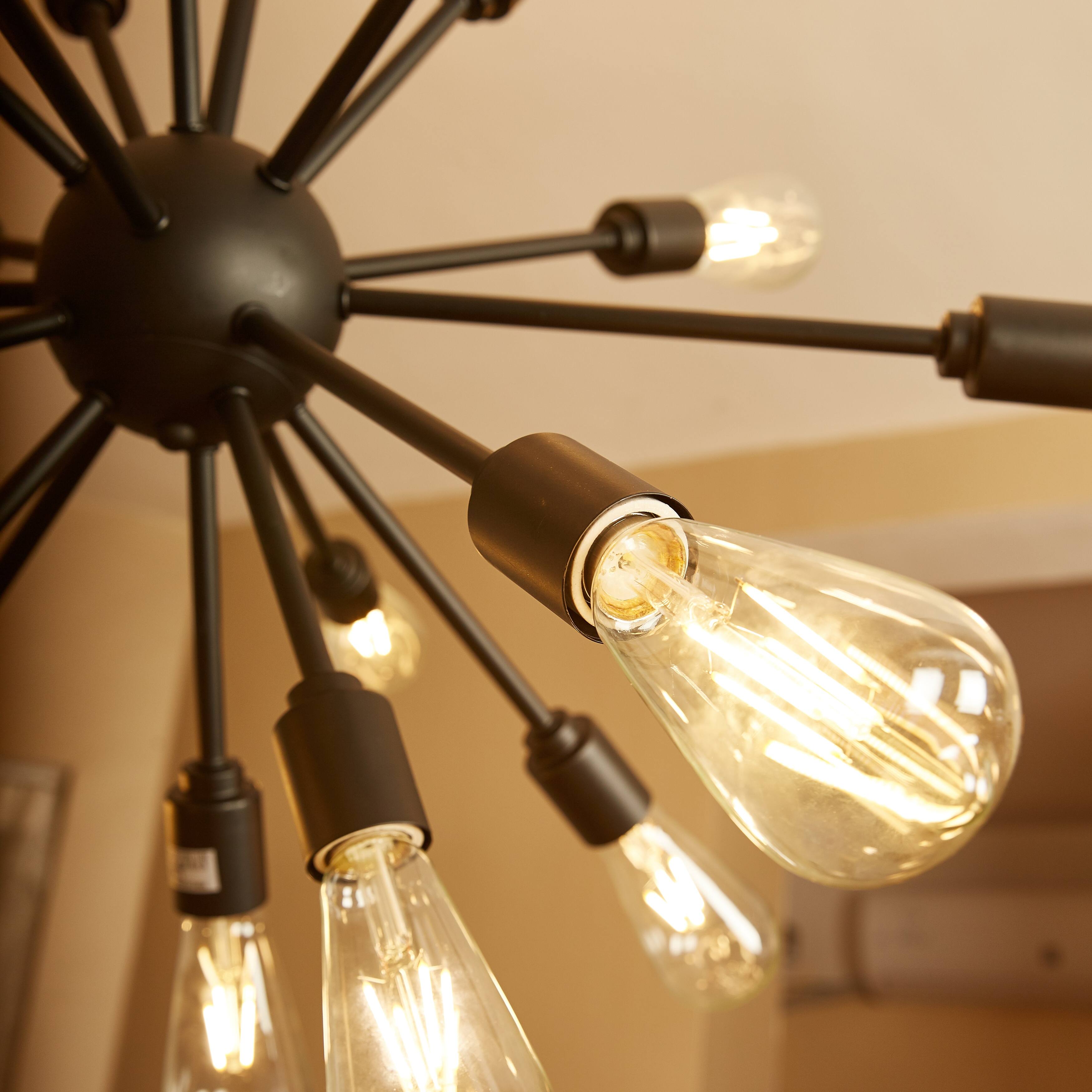 18 Light Sputnik Sphere Chandelier - 27.36"x74.45" - On Sale - Bed Bath ...