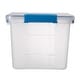 Ezy Storage IP67 Rated 50 Liter Waterproof Plastic Storage Tote with ...