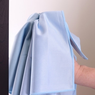 Arkwright 12-Piece Shiny Glass Cleaning Cloths - 16x16 - Bed Bath ...