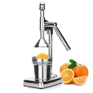 Commercial Manual Citrus Juicer - Orange Hand Press Squeezer - Bed Bath ...