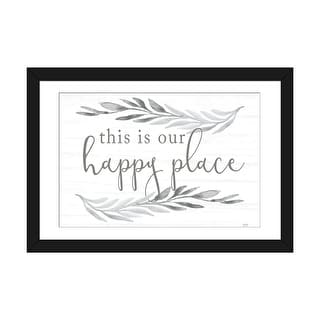 iCanvas "This Is Our Happy Place" by Lux Me Designs - Bed Bath & Beyond ...