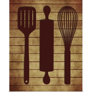 "Kitchen Utensils" Poster Print - Multi - Bed Bath & Beyond - 16892050
