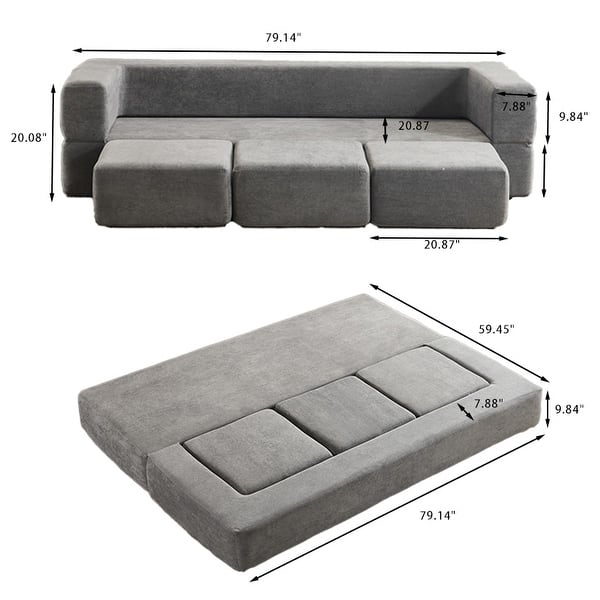 three quarter bed settee
