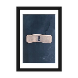 iCanvas "Abstract Study Navy Blue & Blush I" by Nordic Print Studio ...