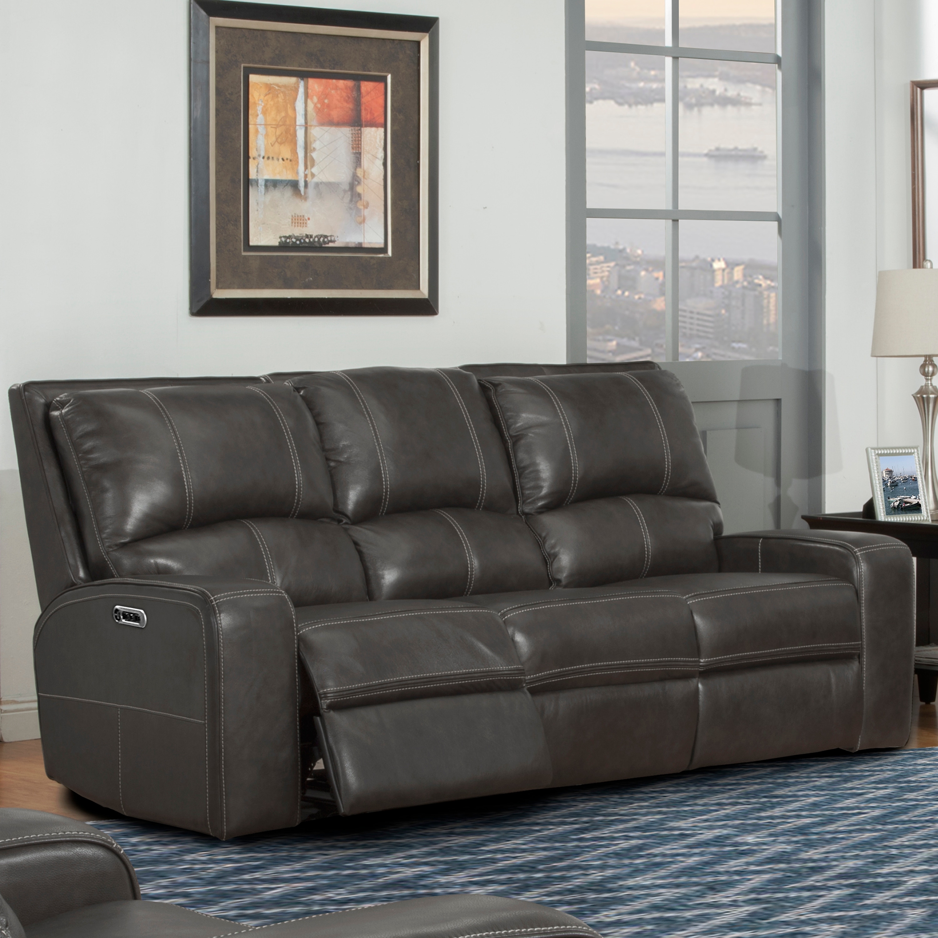 Leather Power Recline Sofas - Bed Bath & Beyond