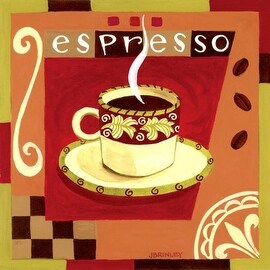 Italian Espresso by Jennifer Brinley Cuisine Art Print - Bed Bath ...