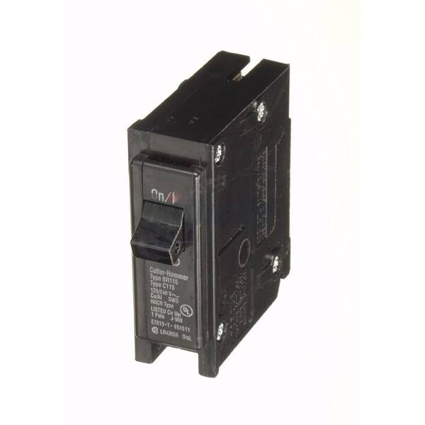 20 AMP Black Plastic BR Single Pole Breaker American Imaginations - Bed ...