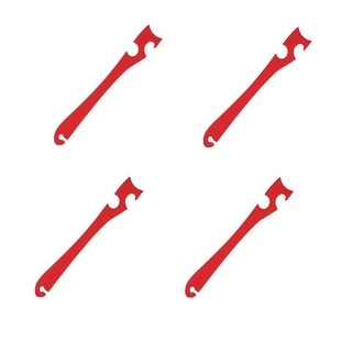 4 Pcs Silicone Oven Rack Push Pull Tool with Longer Handle, Shelf ...