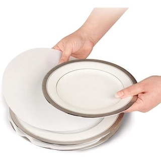 J&V TEXTILES Plate Separators Storage, Set Of 48 And 3 Different Size ...