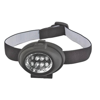 Power Zone ORLEDHL01 Headband Flashlights, 16 Lumens, 3AAA, 8 LED - Bed ...