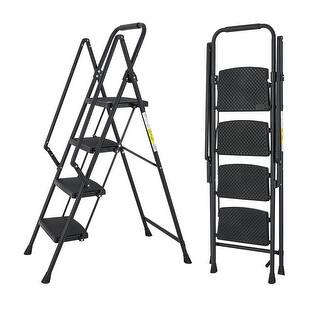 Iron and Plastic Step Ladder , 300 lb. Load Capacity - Bed Bath ...