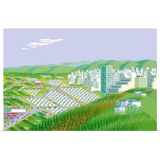 "Clean City" Poster Print - Multi - Bed Bath & Beyond - 16478695