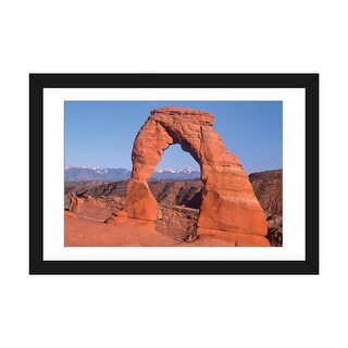 iCanvas "Delicate Arch And La Sal Mountains, Arches National Park, Utah ...