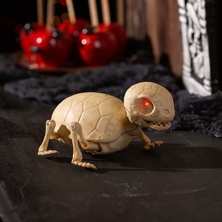 Animated Skeleton Turtle Halloween Decoration, Halloween, Home Decor, 1 ...