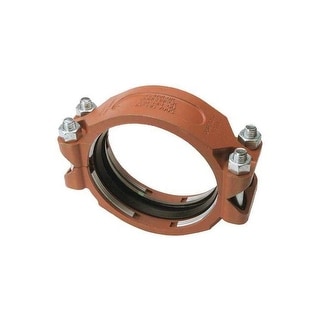 Anvil Roughneck Coupling, Ductile Iron, 6 in 0390007433 - 1 Each - Bed ...