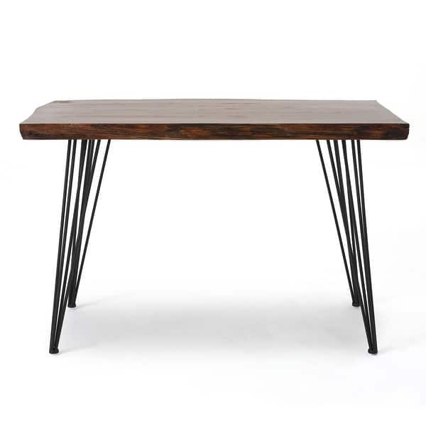 Remington Natural Wood Live Edge Writing Desk by Christopher Knight ...