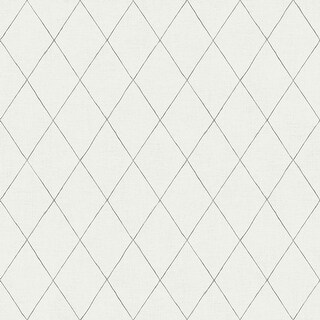 A-Street Prints Rhombus Grey Geometric Wallpaper - Bed Bath & Beyond ...