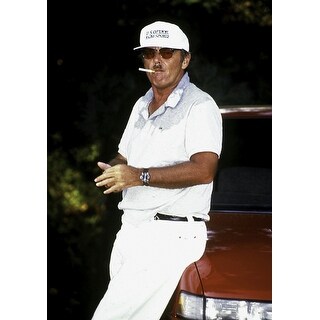 Jack Nicholson smoking a cigarette at the US Open in Queens New York ...