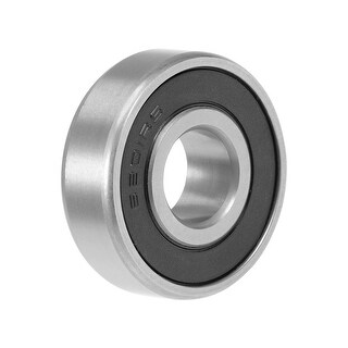 6201-2RS Deep Groove Ball Bearing 12x32x10mm Double Sealed GCr15 Steel Bearings - 6201-2RS (12 ...