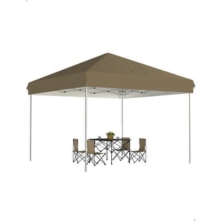 10x10 Ft Pop Up Canopy Tent Easy One Person Set-up - Bed Bath & Beyond ...