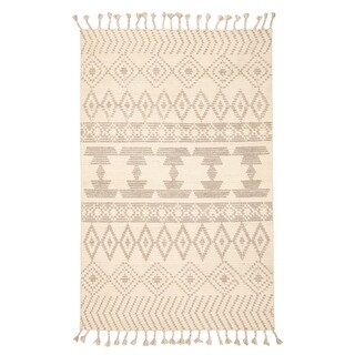 Tangier Cream Rug 5'0" x 7'9" - 5'0 x 7'9 - Bed Bath & Beyond - 42914346