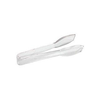 Crestware Tong,Clear,9 in. L,Plastic PCT9CL - 1 Each - Bed Bath ...