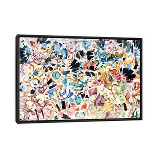 iCanvas "Mosaic of Barcelona VI" by amini54 Framed Canvas Print - Bed ...