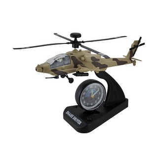 Apache Attack Combat Helicopter Alarm Clock w/Lights & Sound - Bed Bath ...